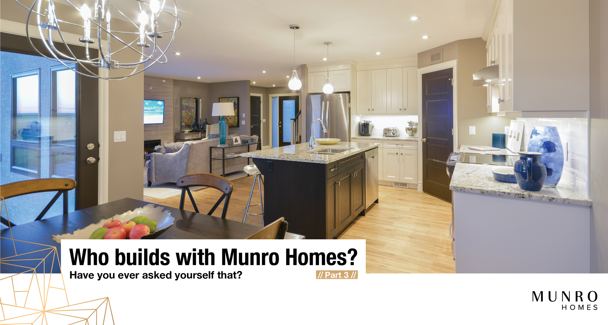 Who builds with Munro Homes?