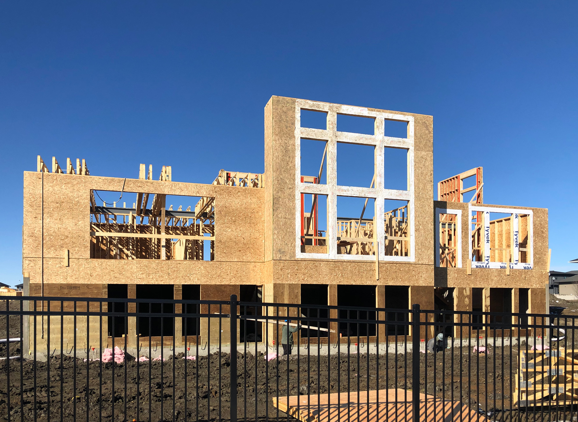 Construction of another On-Trend Munro Home in the Creeks is moving ...