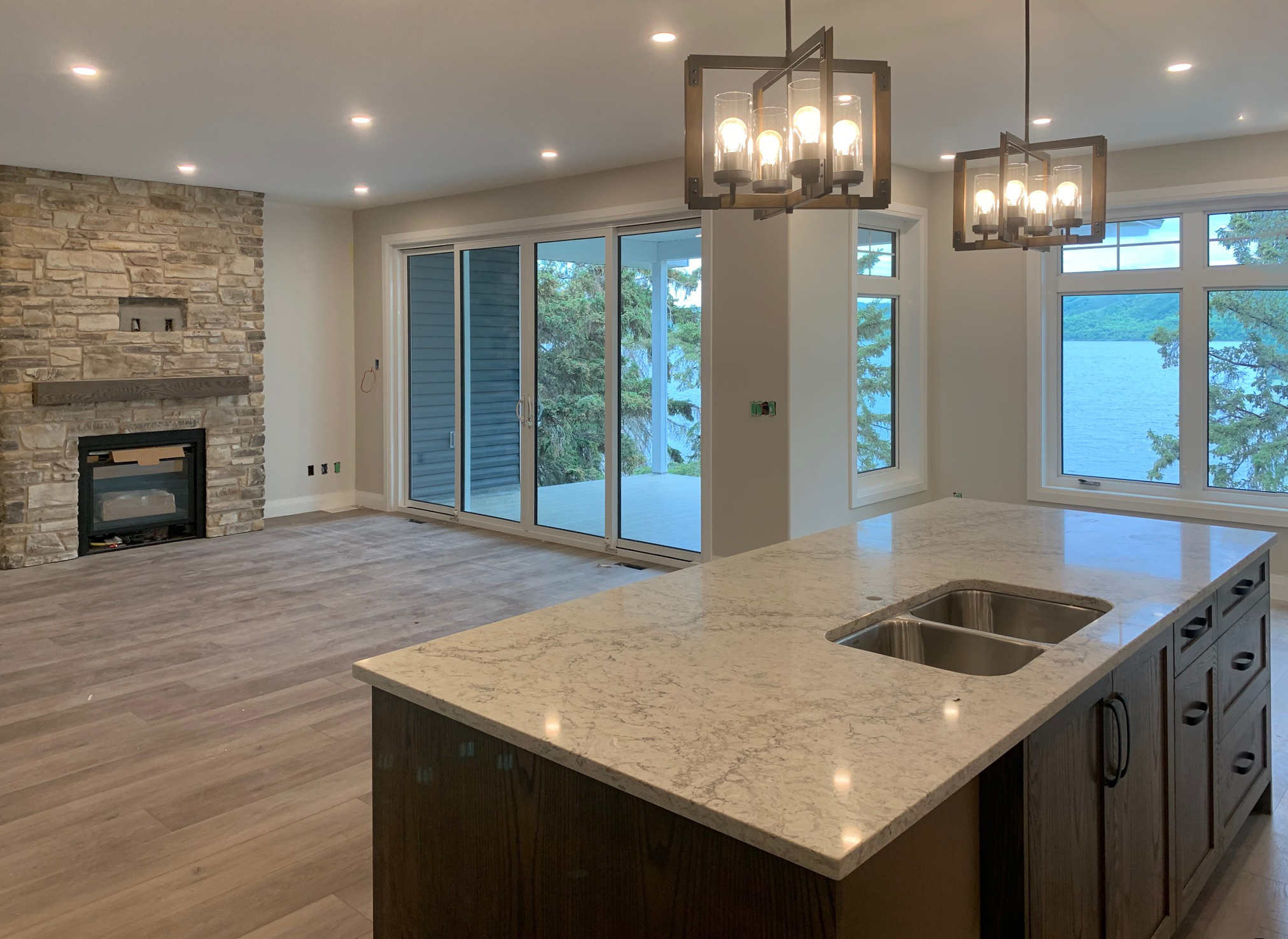 Construction of another On-Trend home being built by the Munro Homes crew