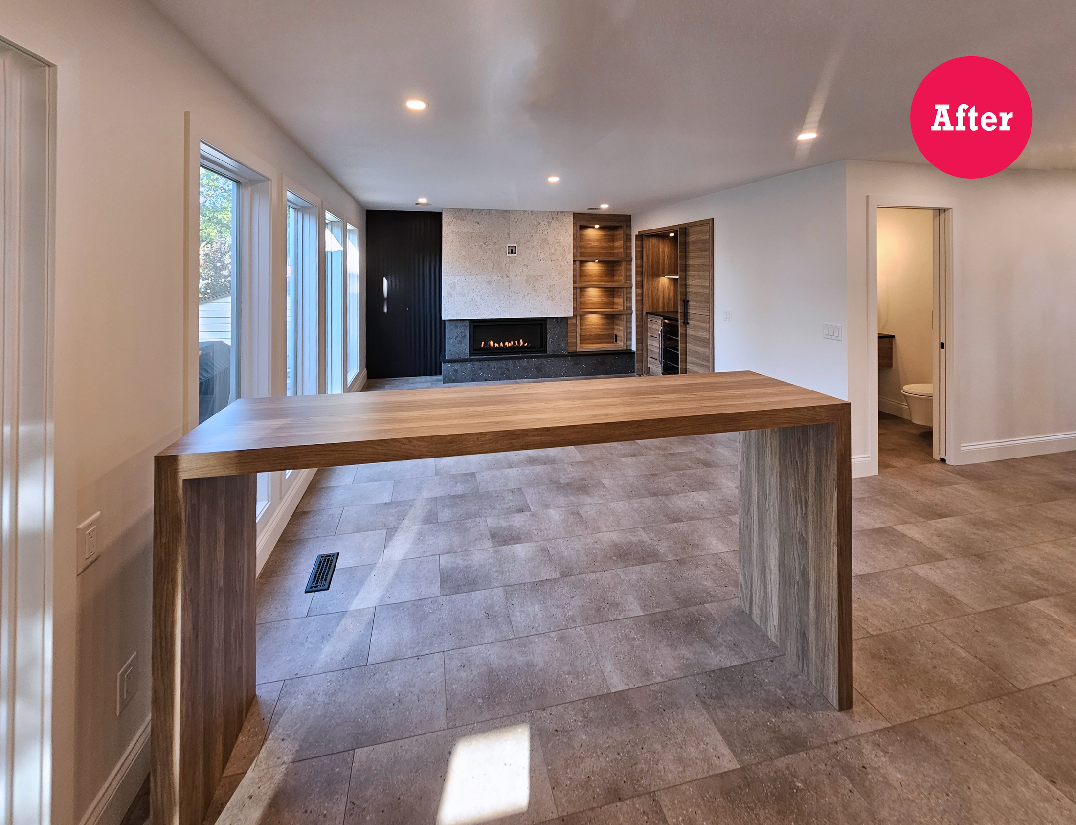 Another successful renovation completed by the Munro Homes crew in ...