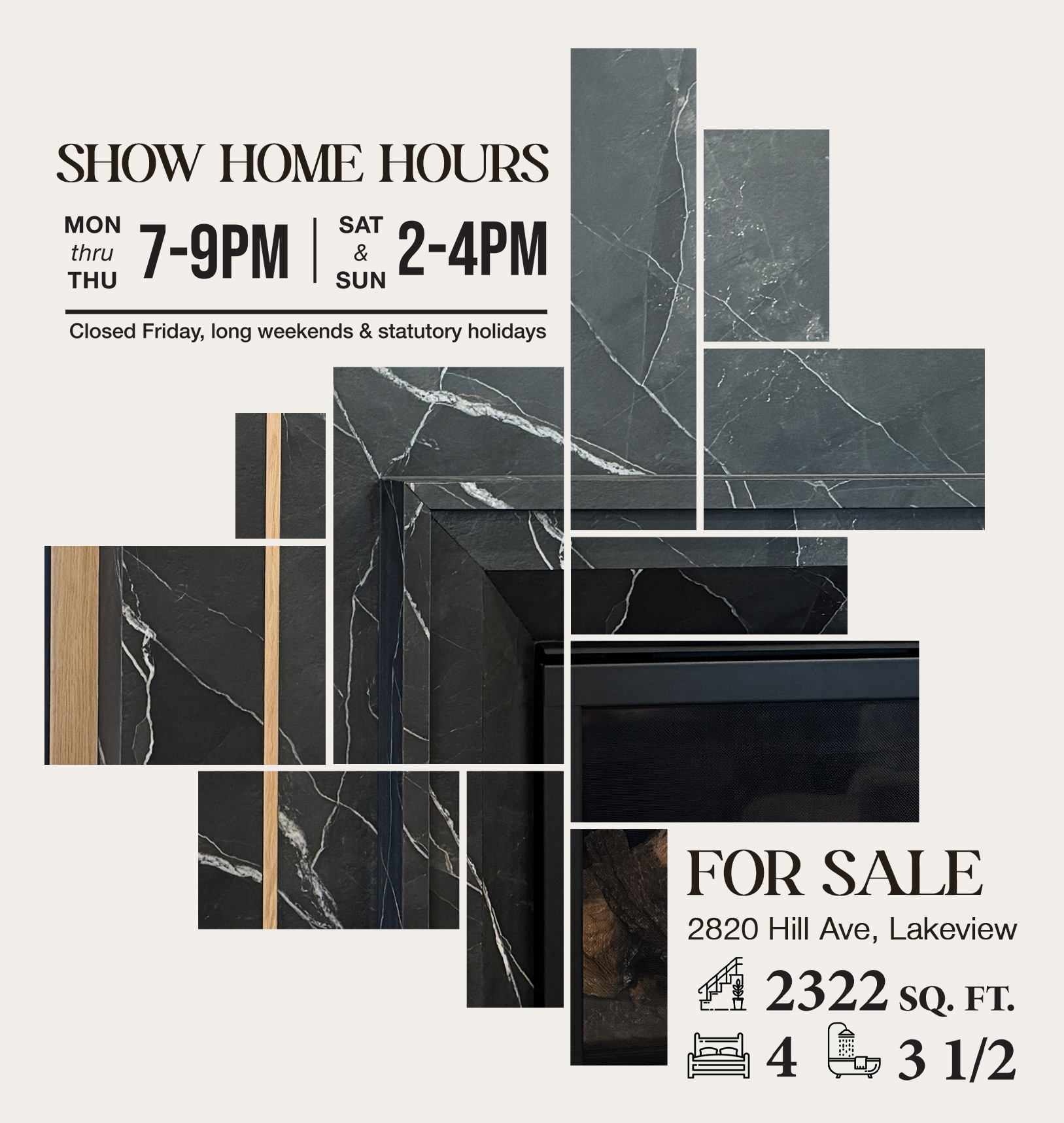 Open House for new show home in Lakeview