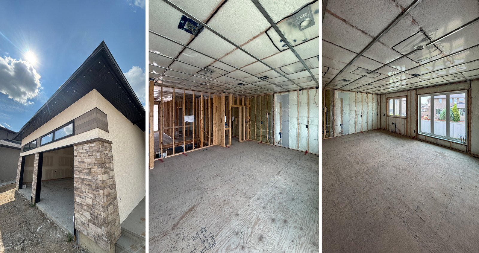 Construction of another On-Trend Munro Home in the Creeks is moving ...