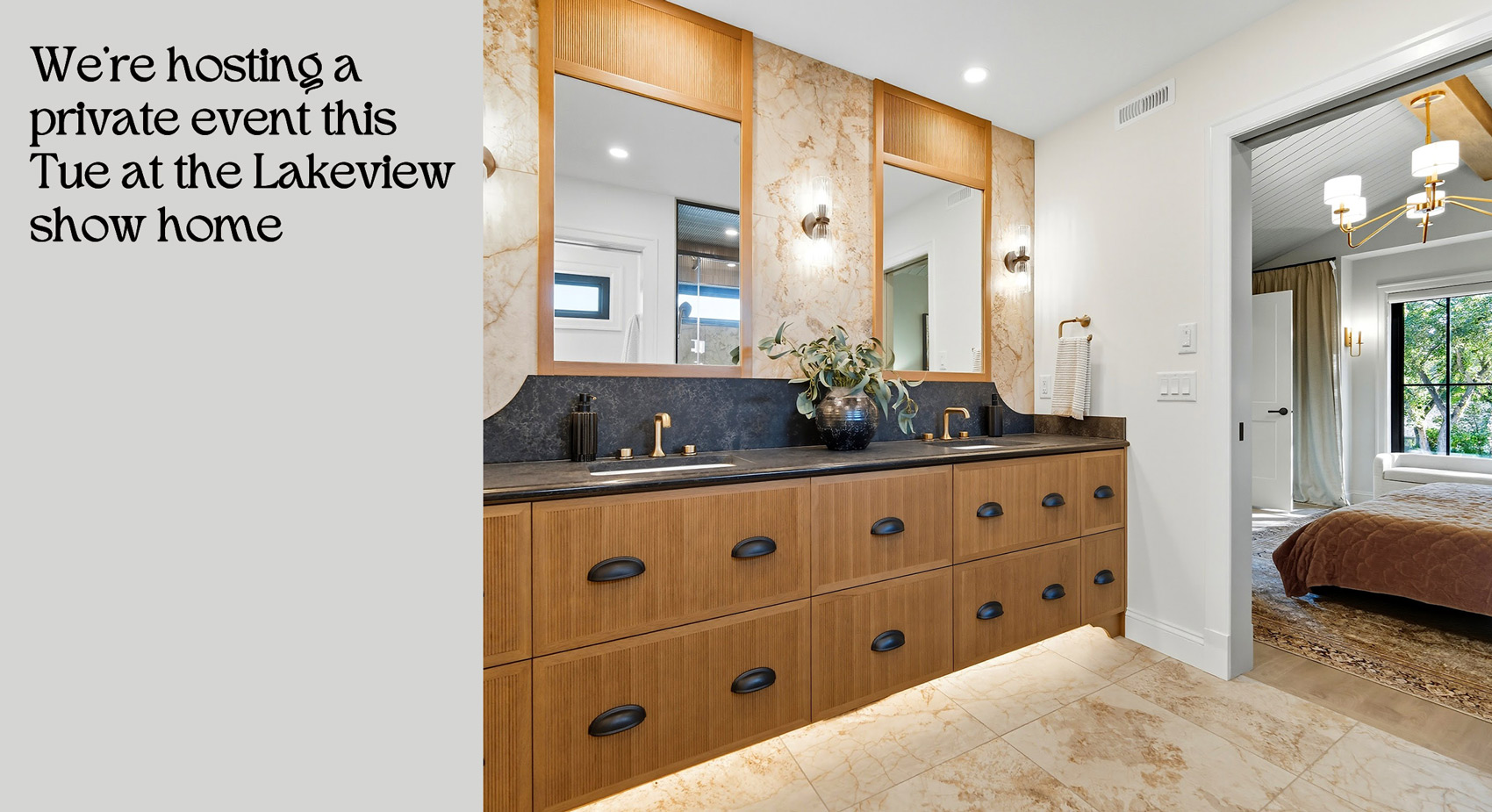 The show home will be closed to the public on Nov 4